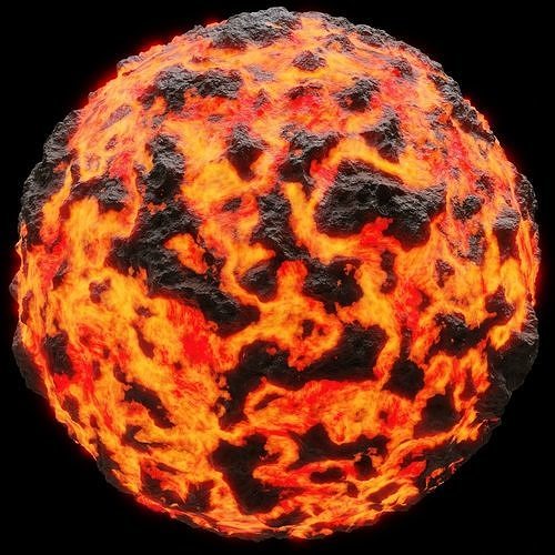 Procedural Rocky Lava Material free Texture | CGTrader