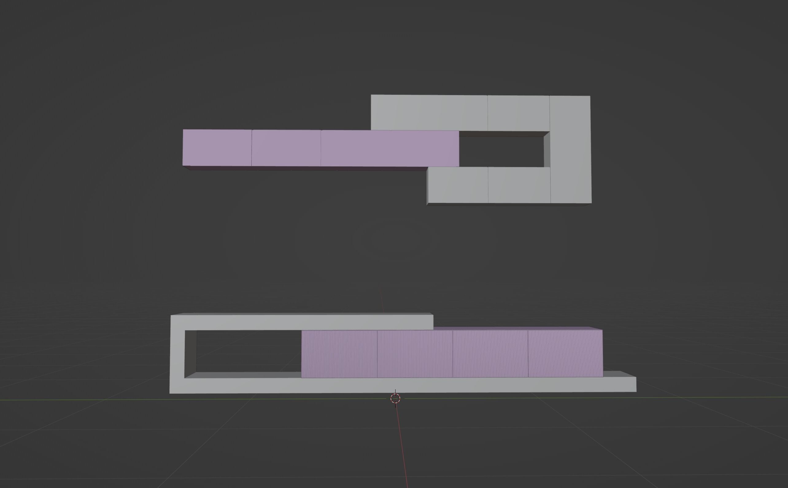 3D model Wall Mounted TV Stand - Low Poly VR / AR / low-poly | CGTrader