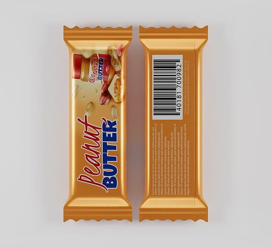 Chocolate - Candy Bar 3D model | CGTrader