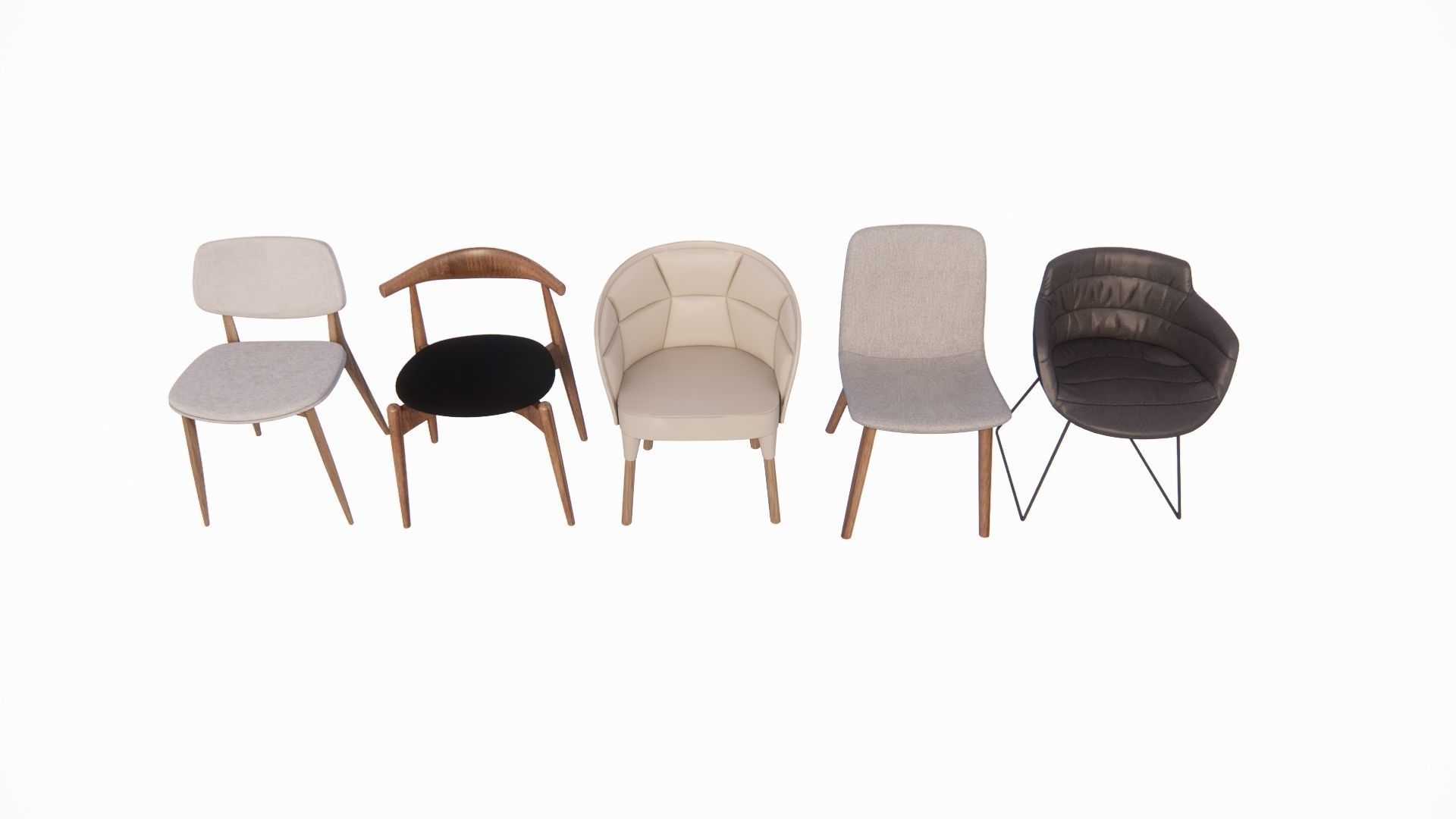 Chair arm chair for dining table and resto 3D model | CGTrader