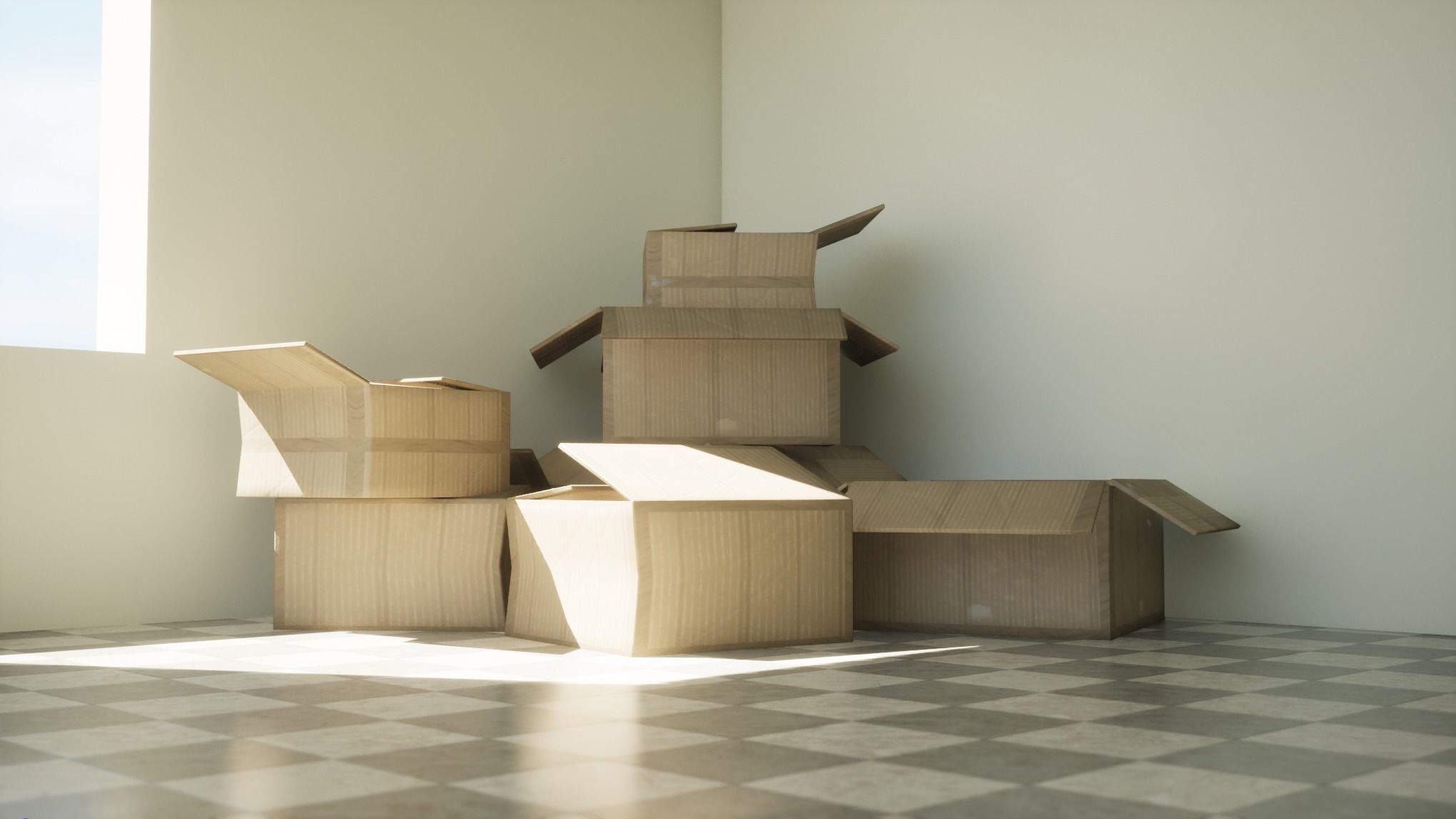 Cardboard PBR Material Texture | CGTrader