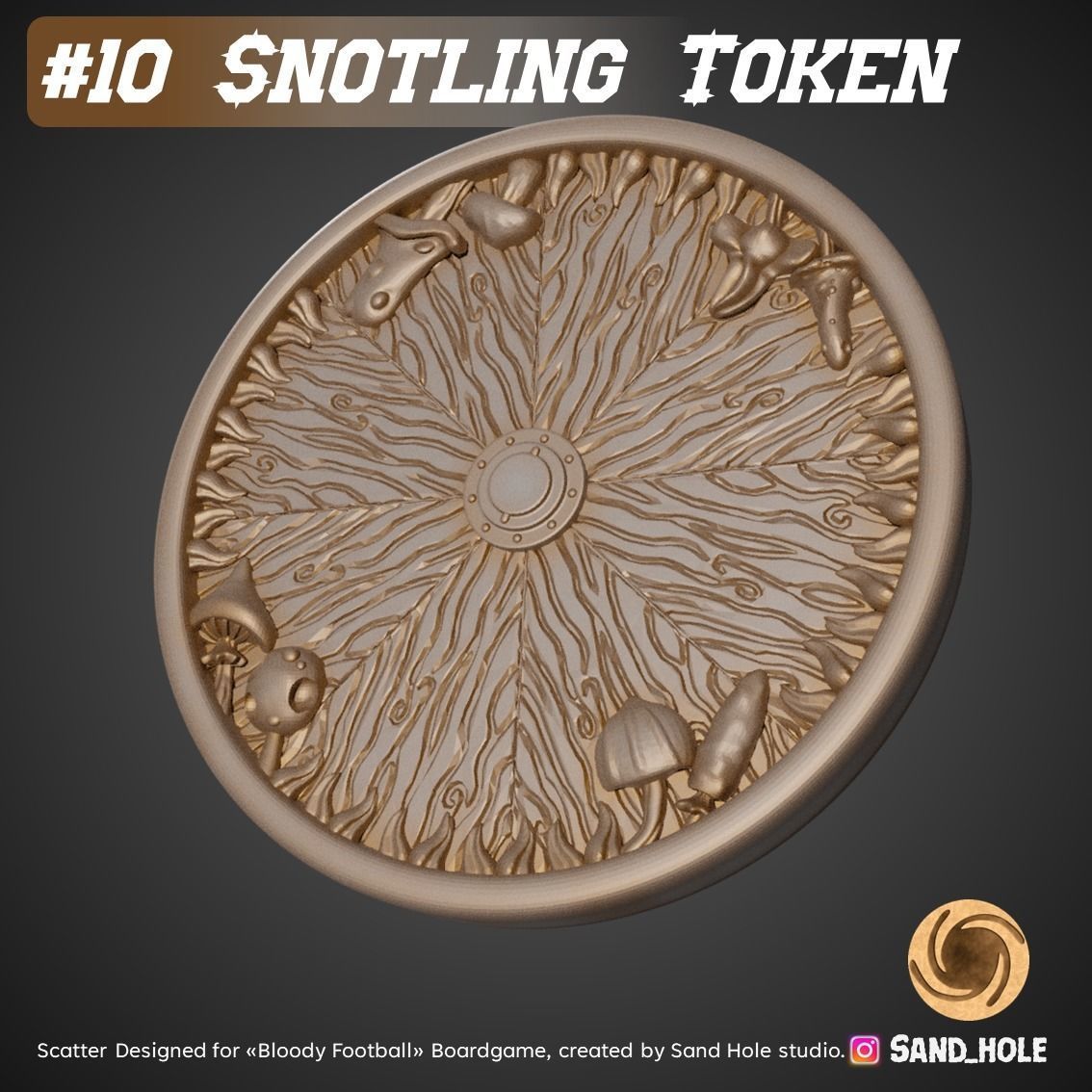 SNOTLING TOKENS - SH10T 3D model | CGTrader