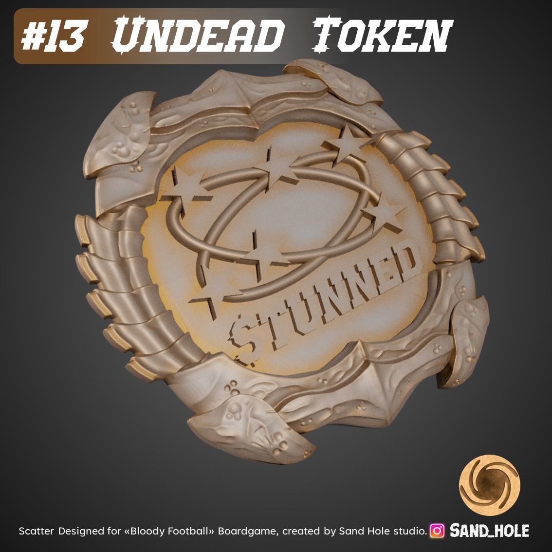 UNDEAD TOKENS - SH13T 3D model | CGTrader