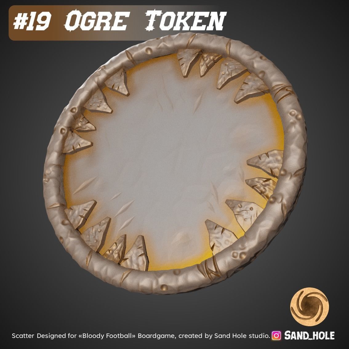 OGRE TOKENS - SH19T 3D model | CGTrader