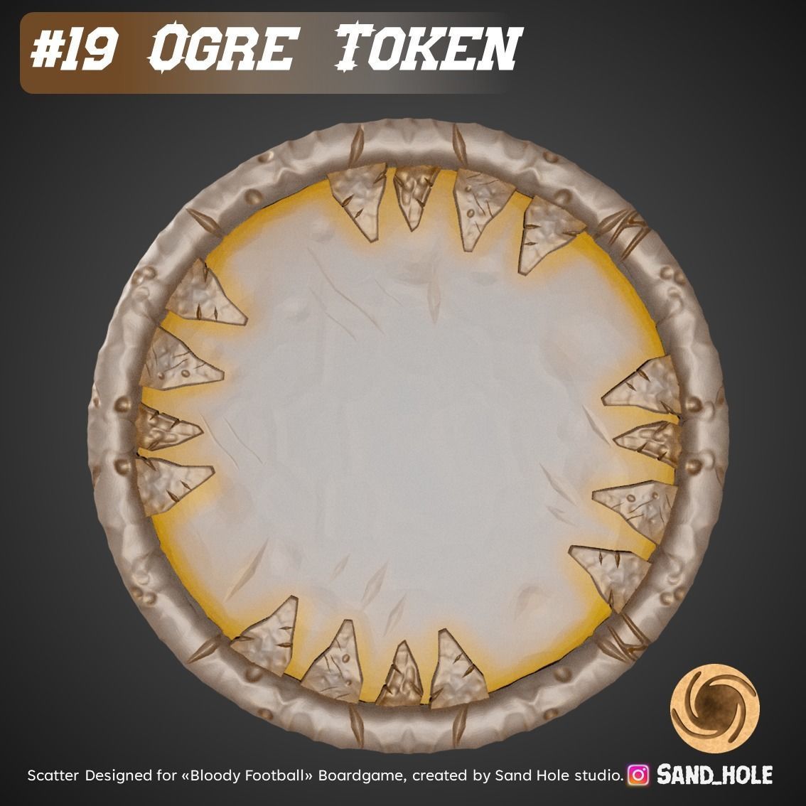 OGRE TOKENS - SH19T 3D model | CGTrader