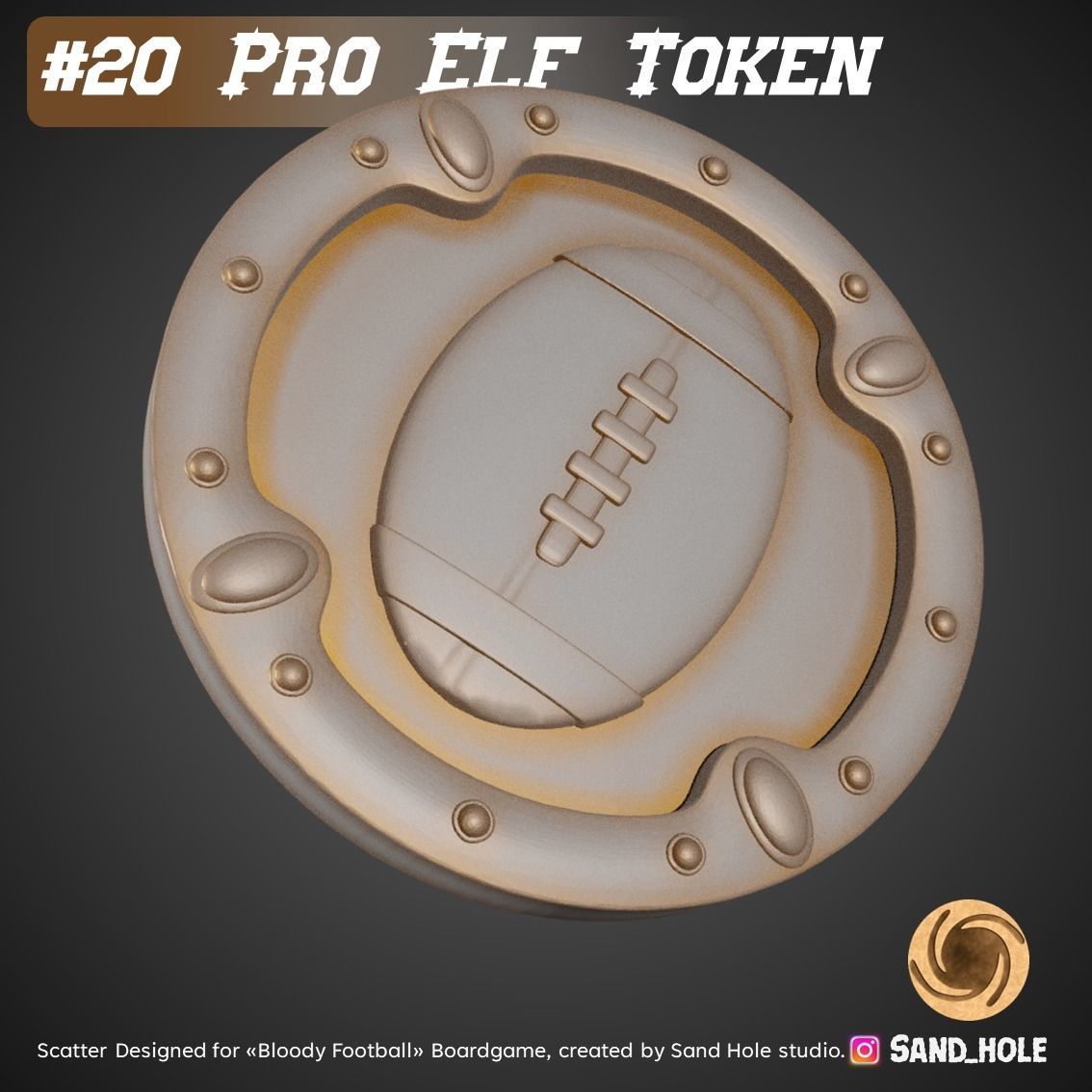 PRO ELF TOKENS - SH20T 3D model | CGTrader