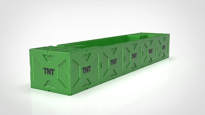 Nintendo Switch Dock as TNT explosive containers set 3D model 3D ...