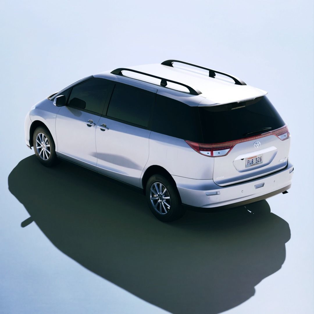 Toyota Previa SE 2020 3D model | CGTrader