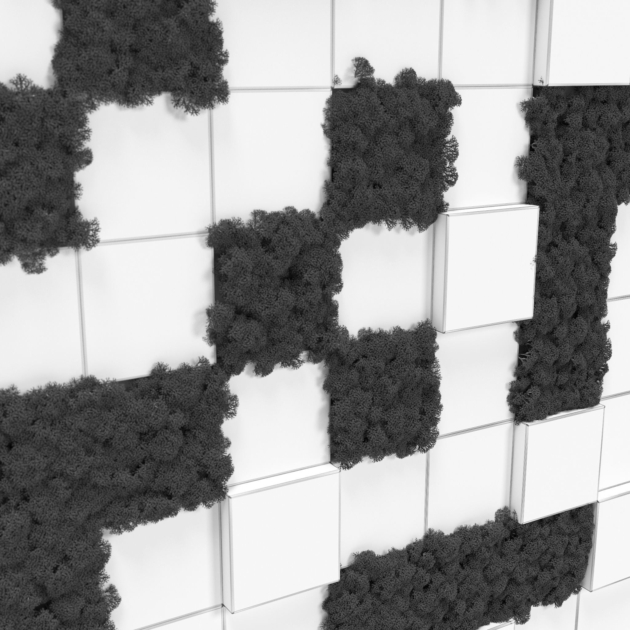 Concrete wall panel 3D model | CGTrader