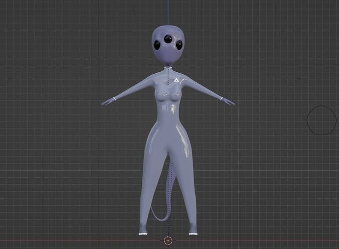 Alien Character 3D model | CGTrader