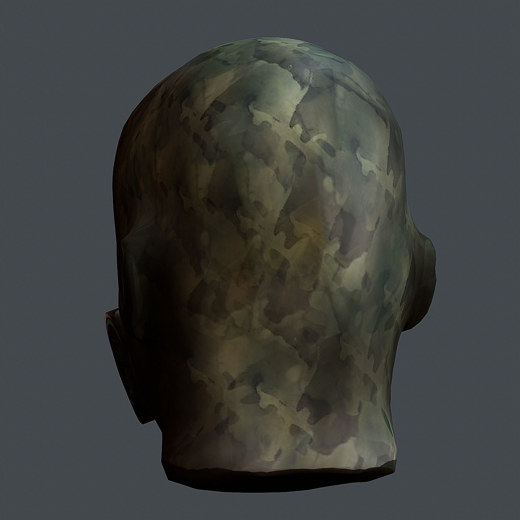 3D model Helmet 3d model military combat Military Low-poly VR / AR ...