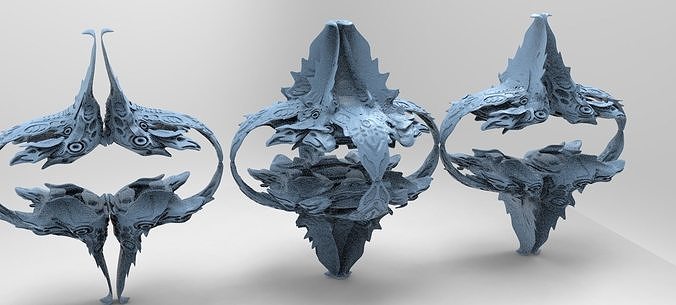 Wraith Hive base 2 models 3D model | CGTrader
