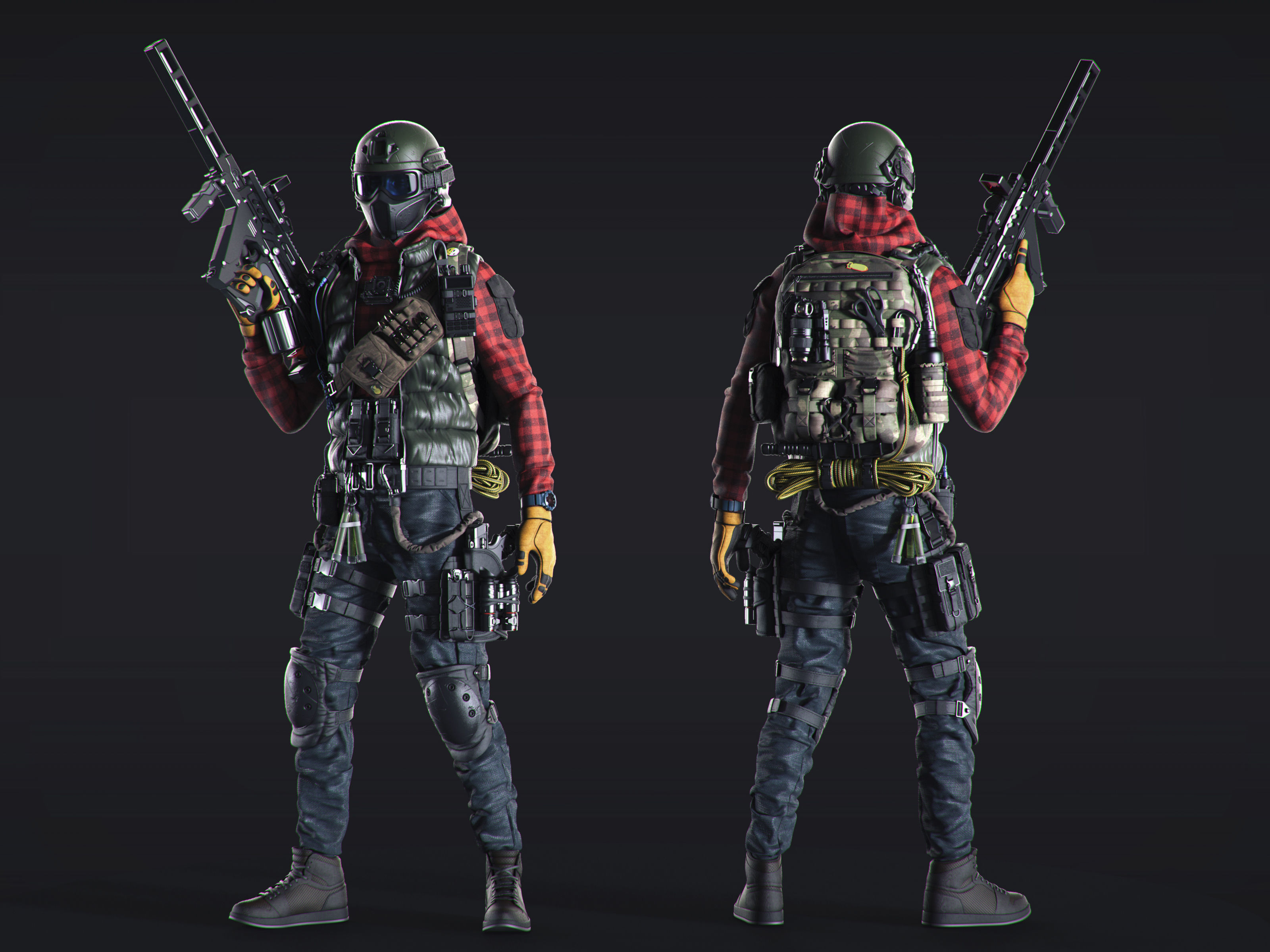 50 HQ Poses 3D models of soldiers 3D model | CGTrader