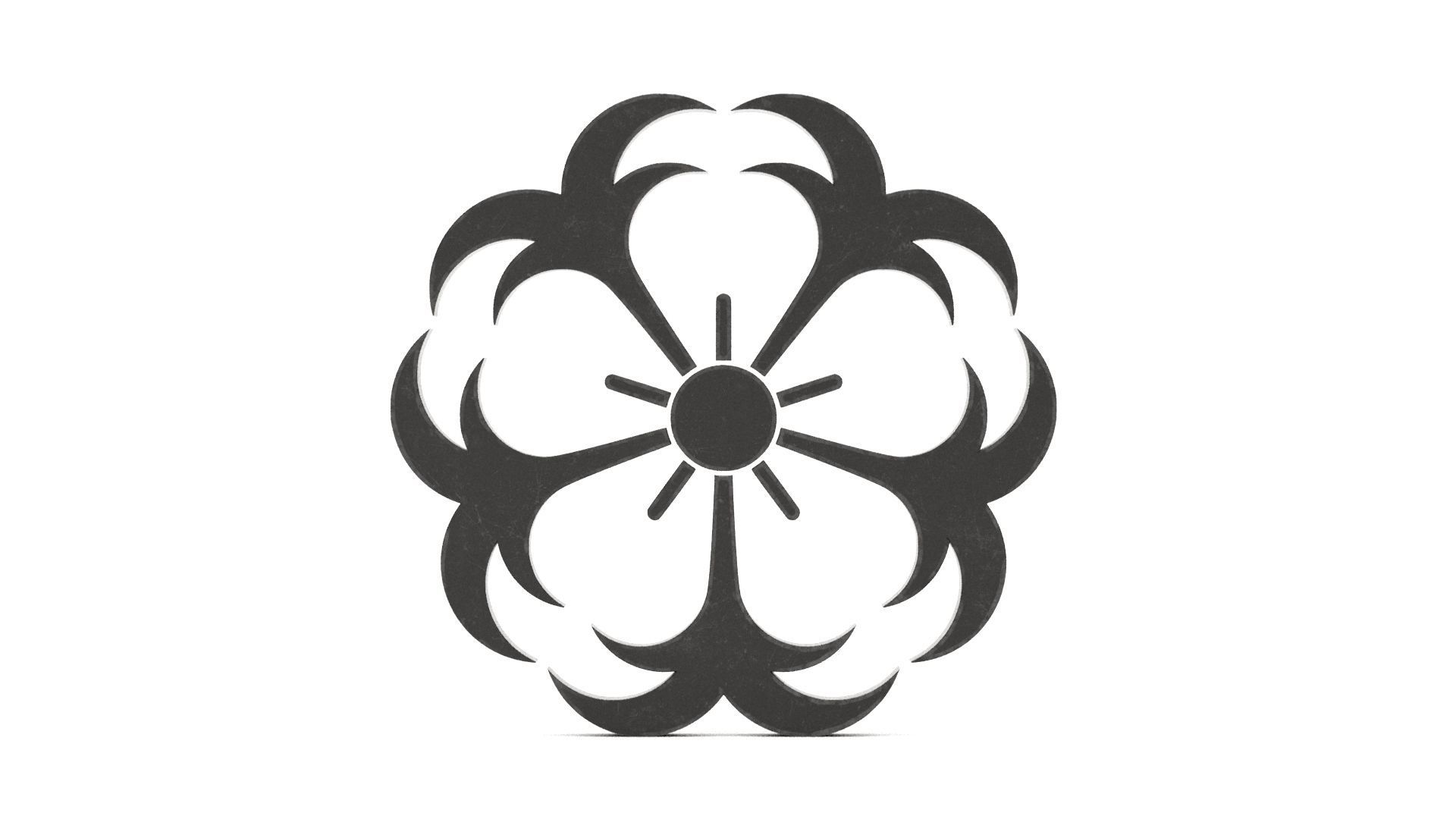 Traditional Japanese Emblems vol2 3D model | CGTrader