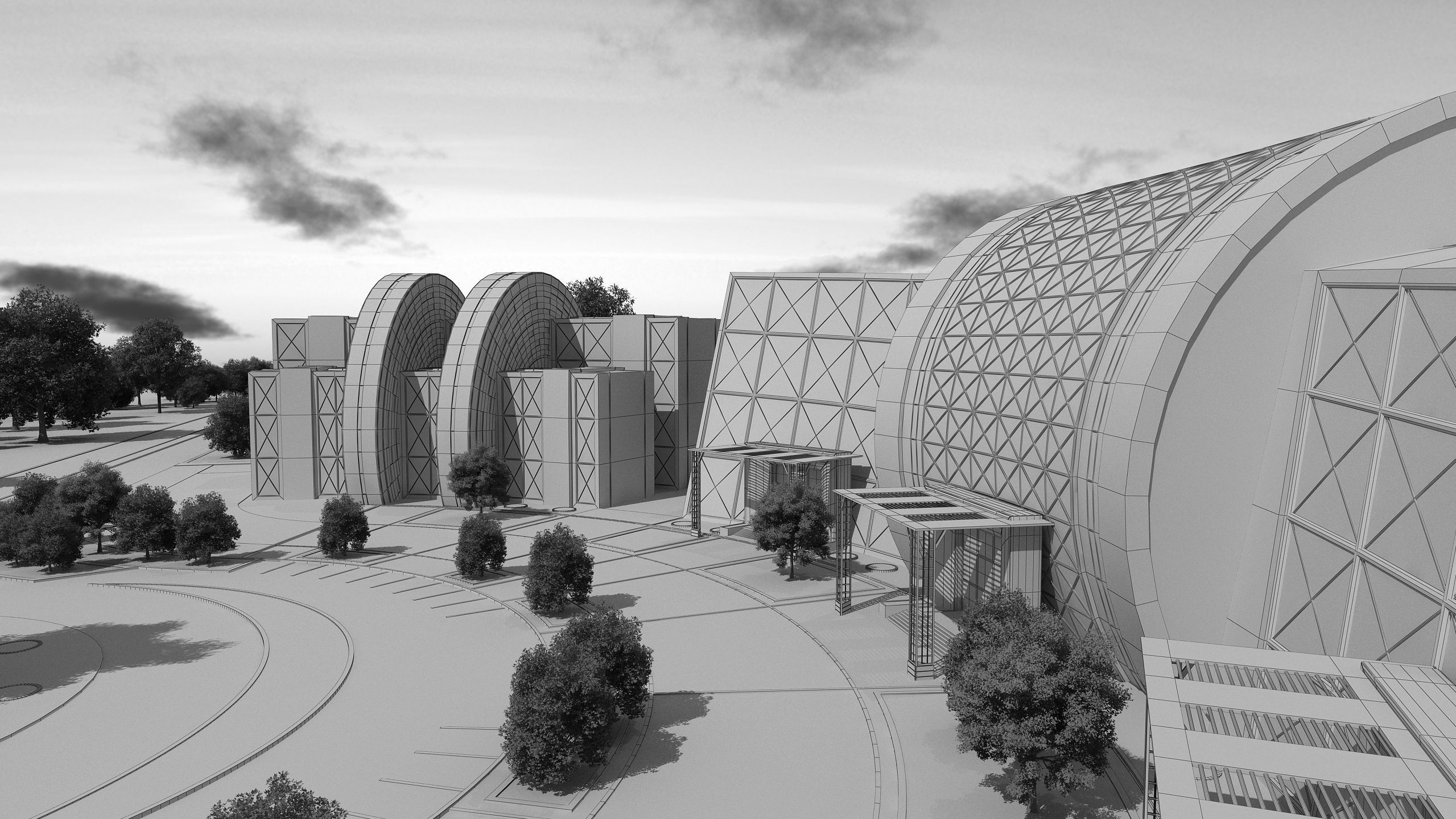 0122 - Architecture Project - 2Ds Drawing - 3Ds Files 3D model | CGTrader