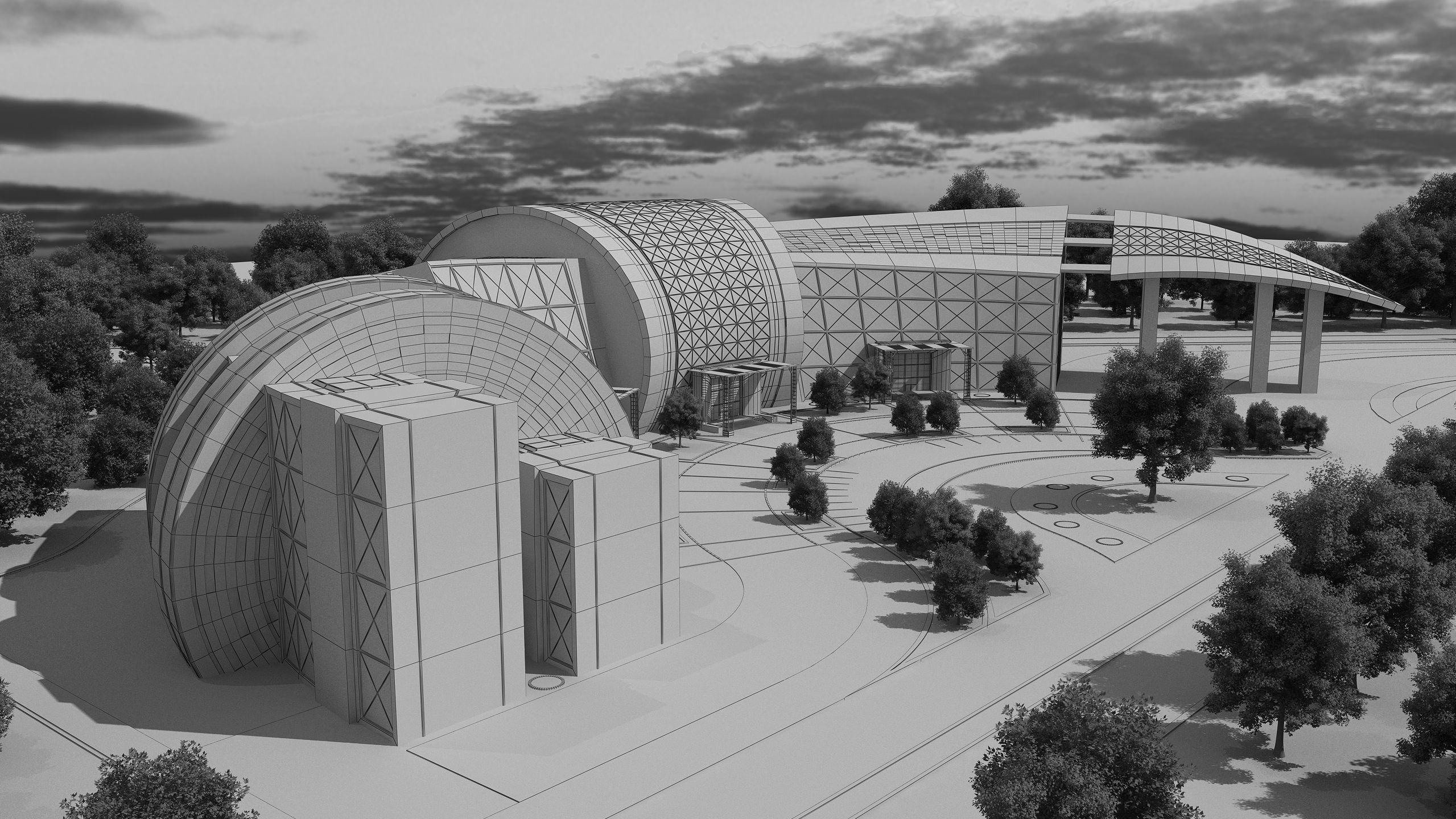 0122 - Architecture Project - 2Ds Drawing - 3Ds Files 3D model | CGTrader