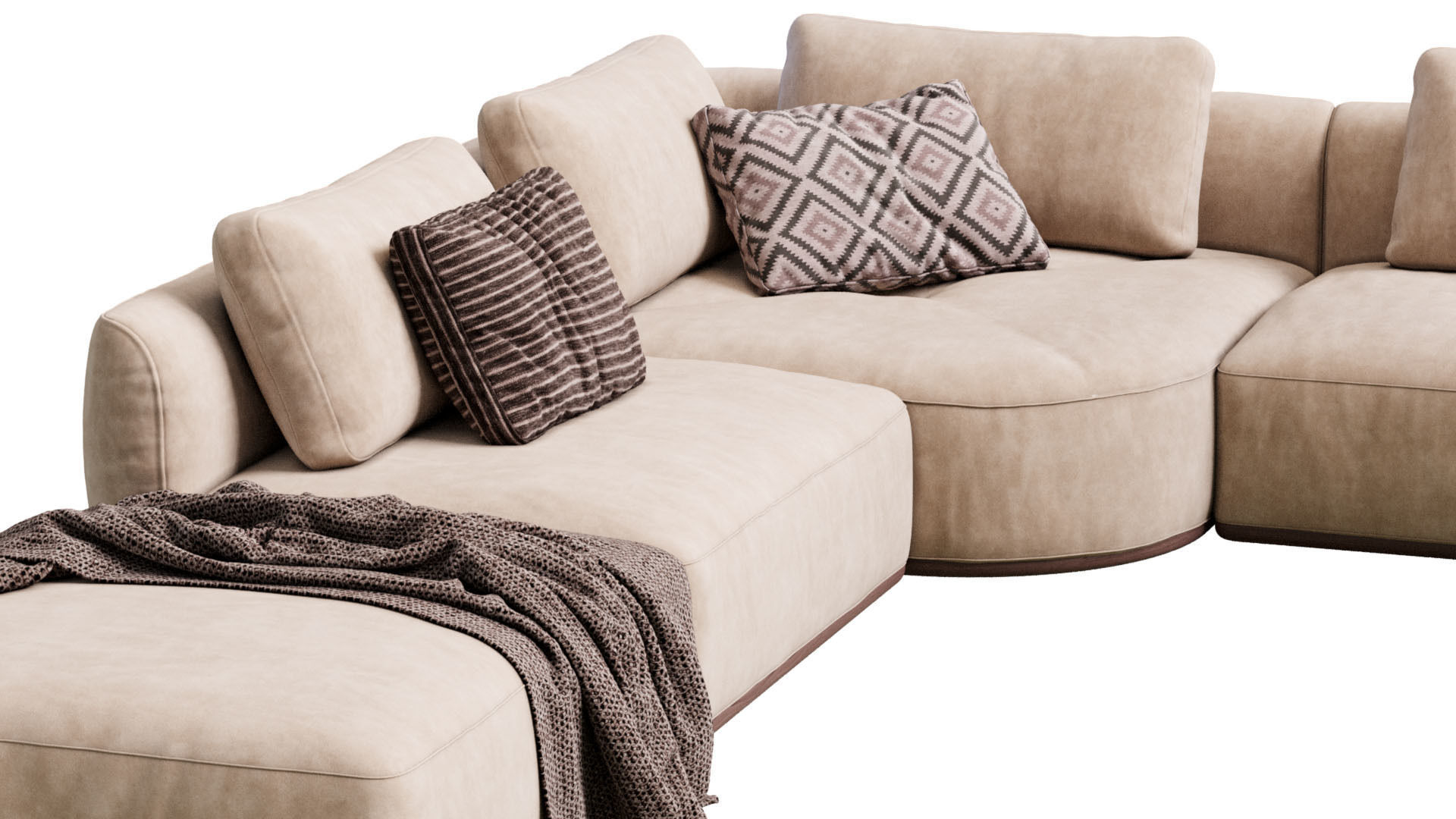 Smooth Sofa By Blanche 3D model | CGTrader