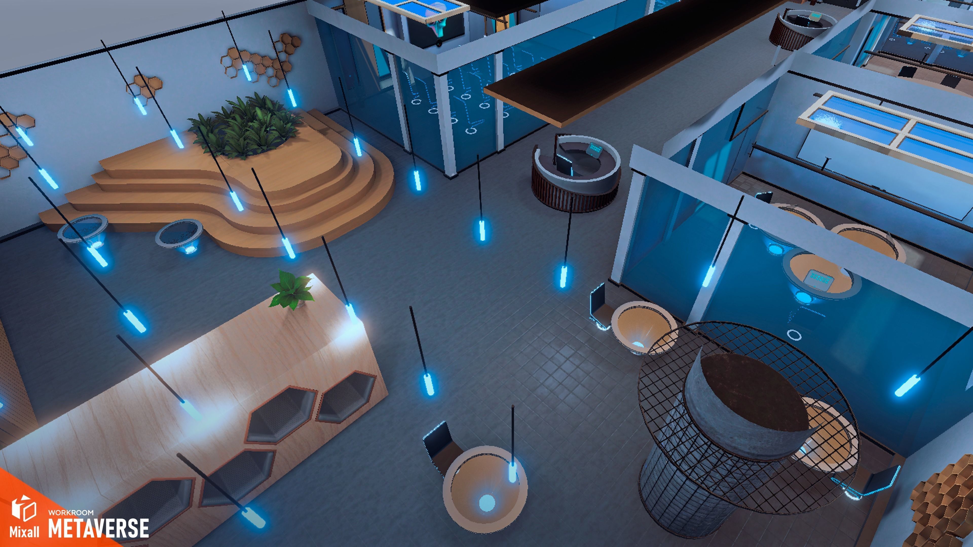 Metaverse - Workroom 3D model | CGTrader