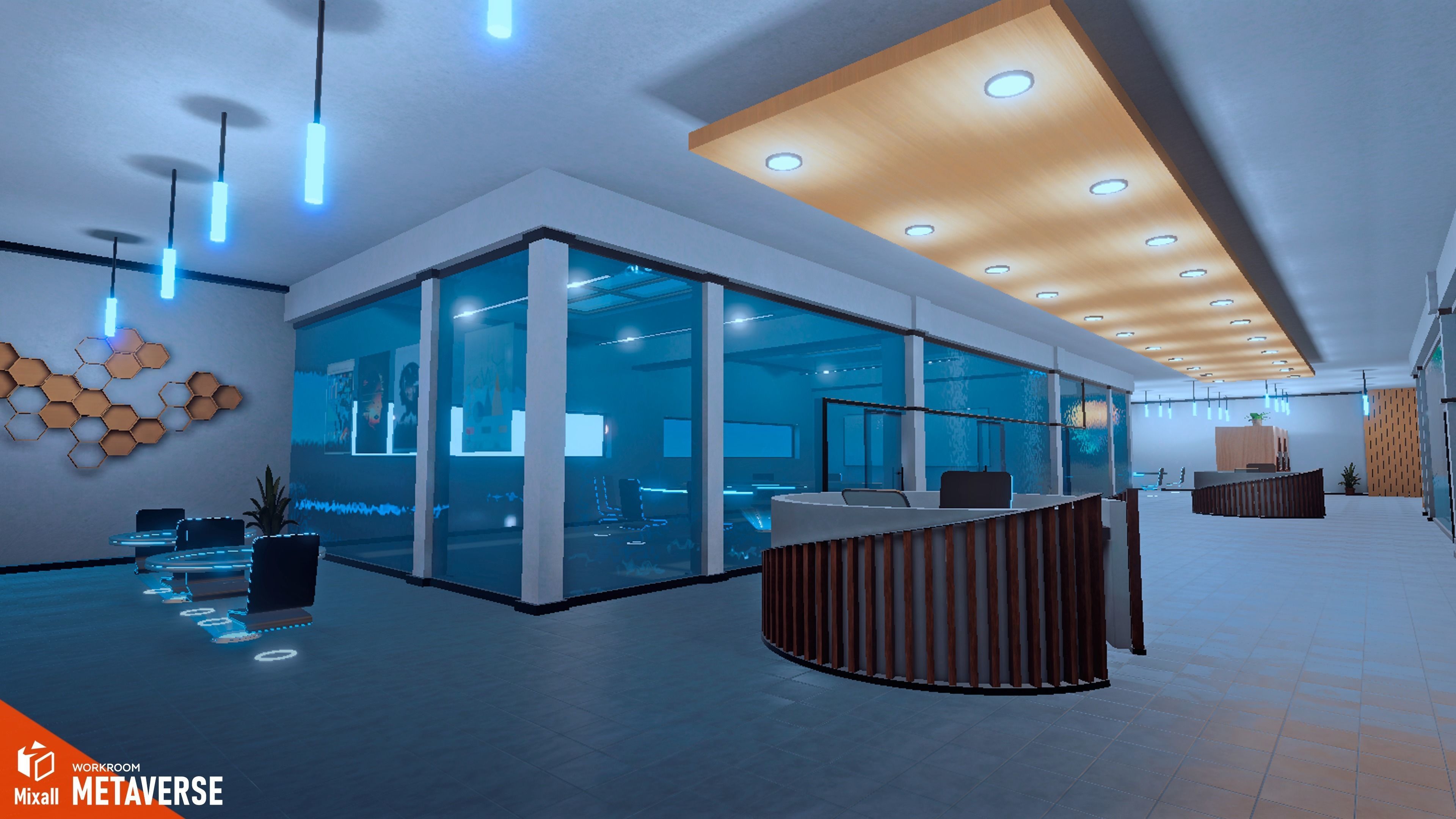 Metaverse - Workroom 3D model | CGTrader
