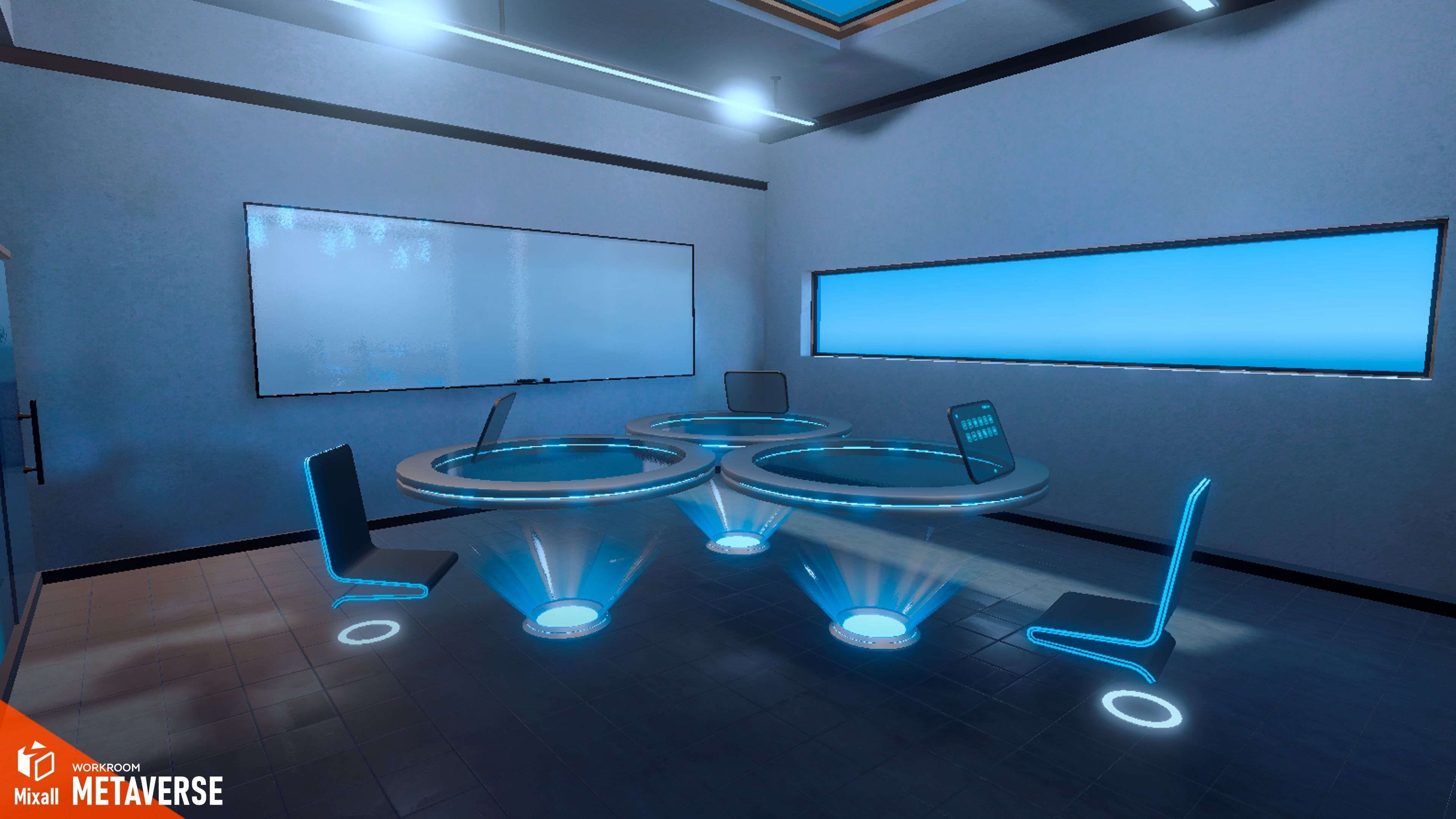 Metaverse - Workroom 3D model | CGTrader