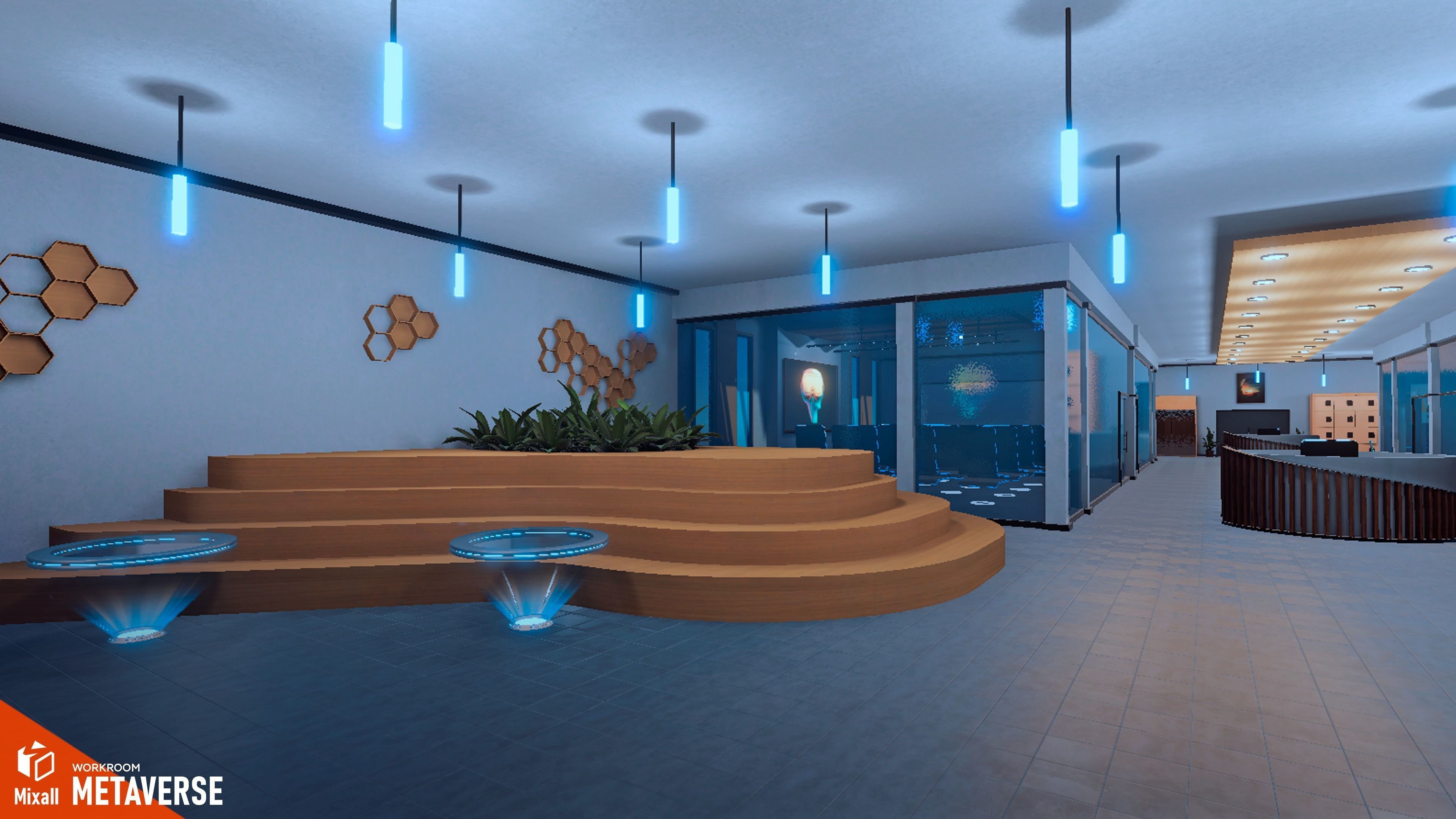 Metaverse - Workroom 3D model | CGTrader
