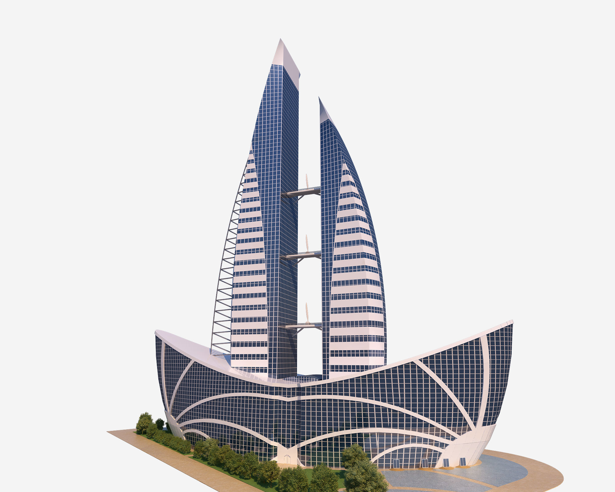 0123 - Boat Skyscraper - 2Ds Drawing - 3Ds Files 3D model | CGTrader
