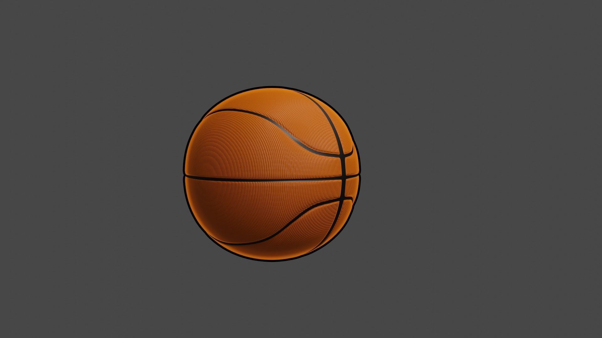 Cartoon Basketball ball rigged 3D Model Blender 3D model rigged | CGTrader