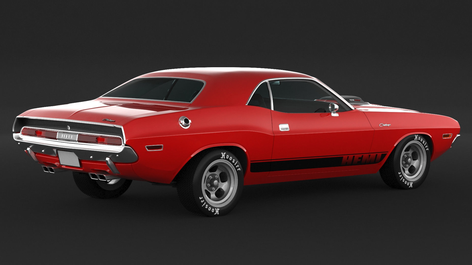 1970 Dodge Challenger Mopar 3D model | CGTrader