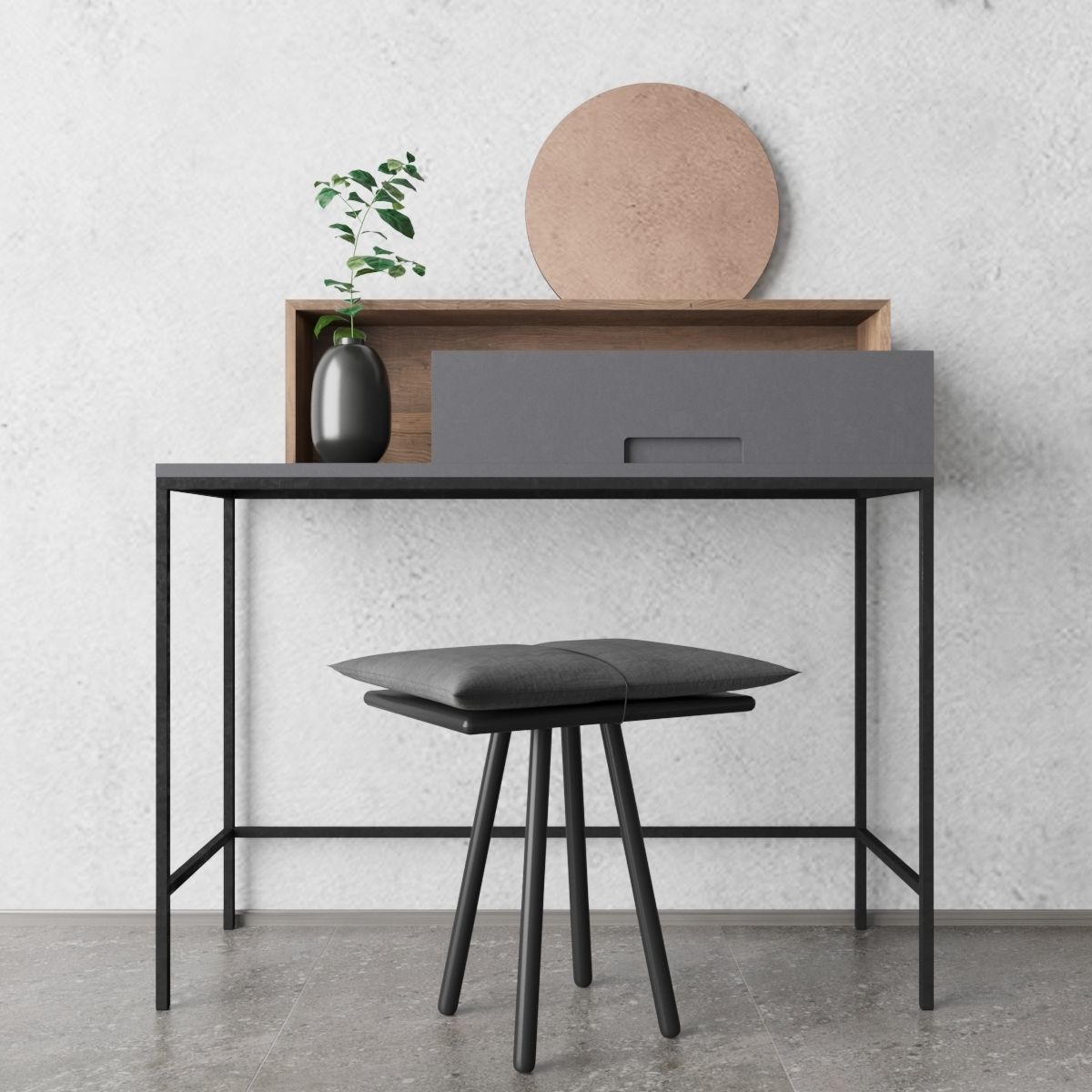 Dressing Table Rozel 3D model | CGTrader