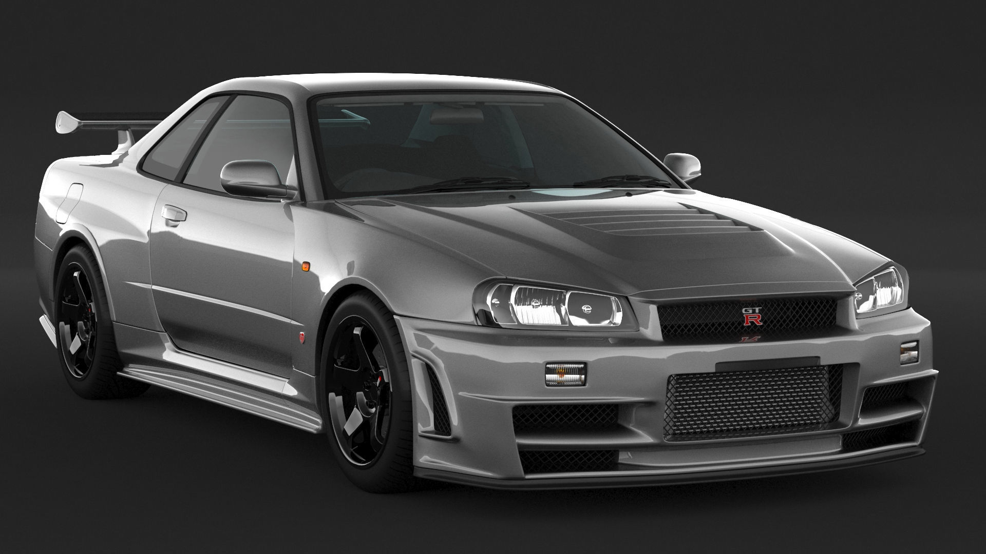 Nissan Skyline GT-R R34 Z-Tune 3D model | CGTrader