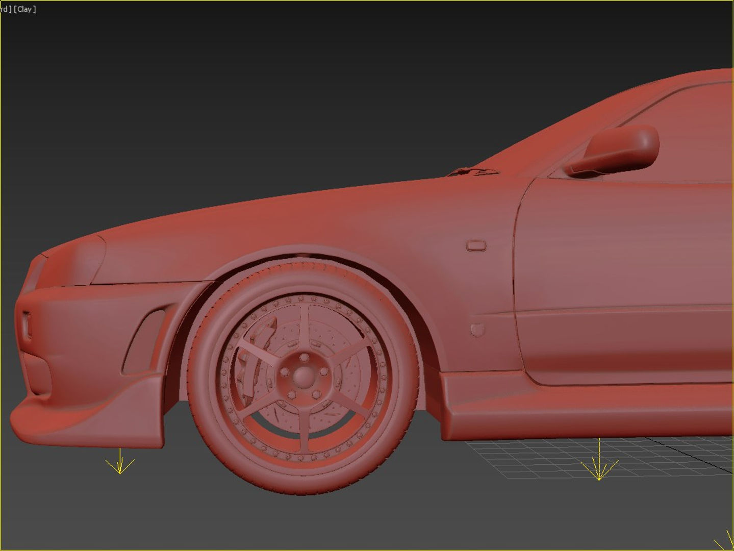 Nissan Skyline GT-R R34 C-West 3D model | CGTrader