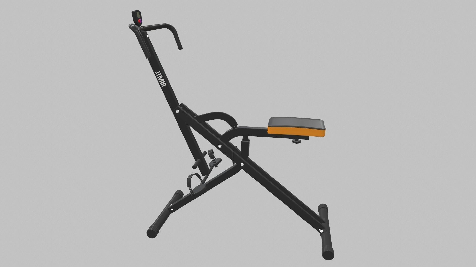 Upright Squat Machine Assist Row 3D model | CGTrader