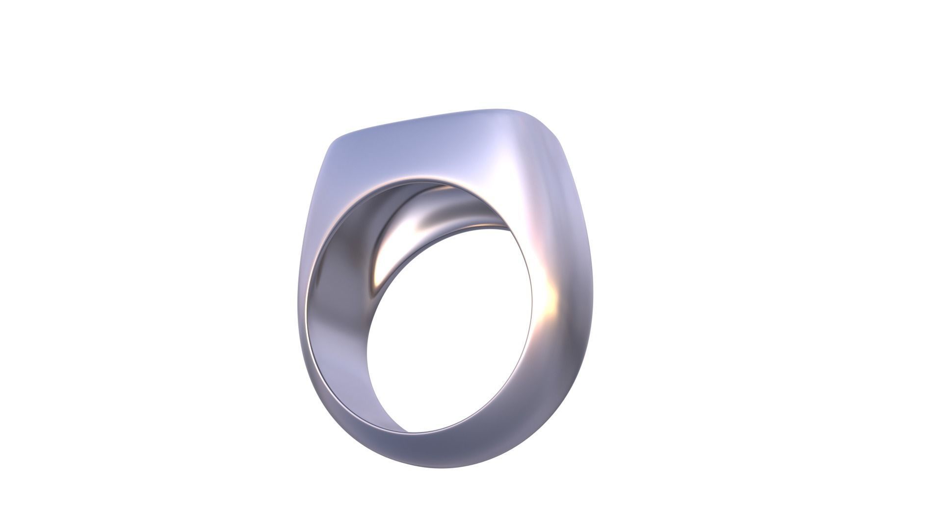 signet ring 3D model 3D printable | CGTrader