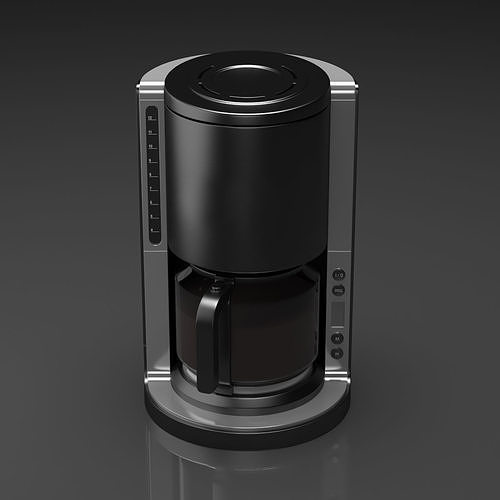 Coffee machine 3D model | CGTrader