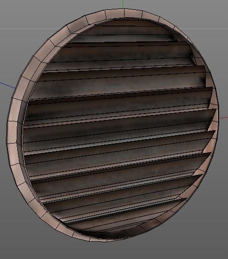 3D model Set of air vents VR / AR / low-poly | CGTrader