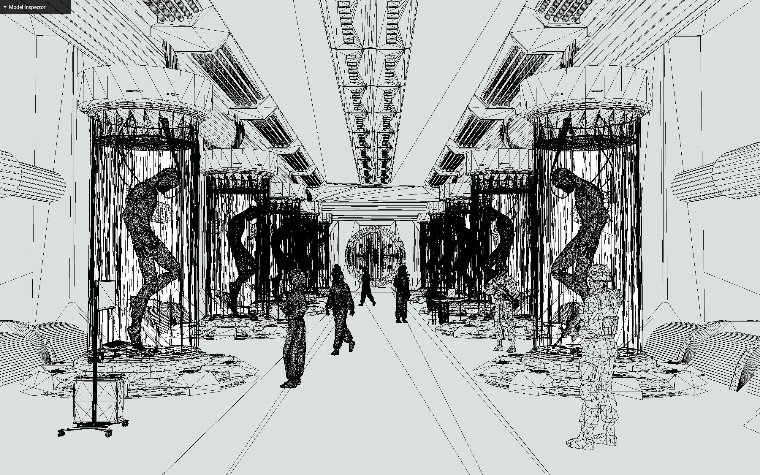 3D model Clone Human Sleep Module Lab VR / AR / low-poly | CGTrader