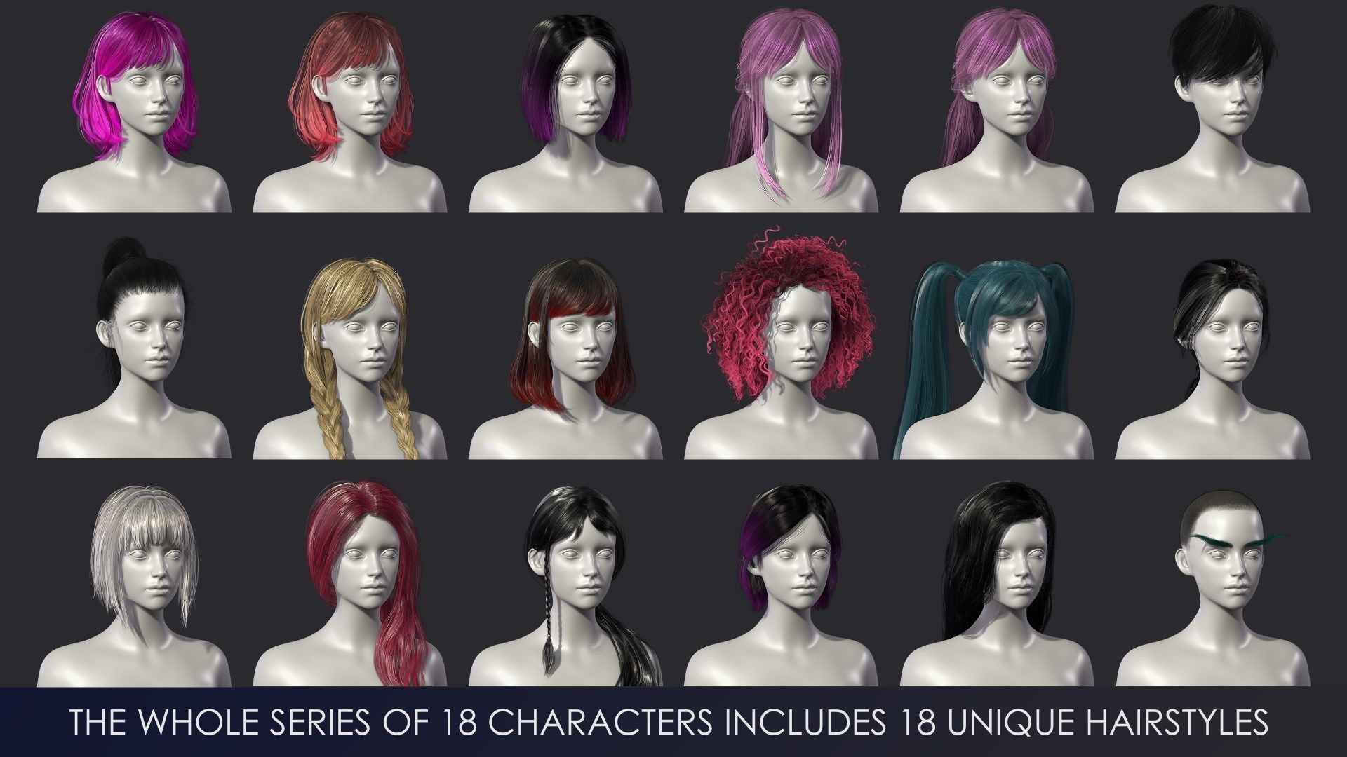 3D model Casual Wear Girls Pack 2-Streetwear Realistic Stylized ...