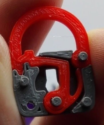 WORKING MECHANISM LOCK WITH KEY free 3D model 3D printable | CGTrader