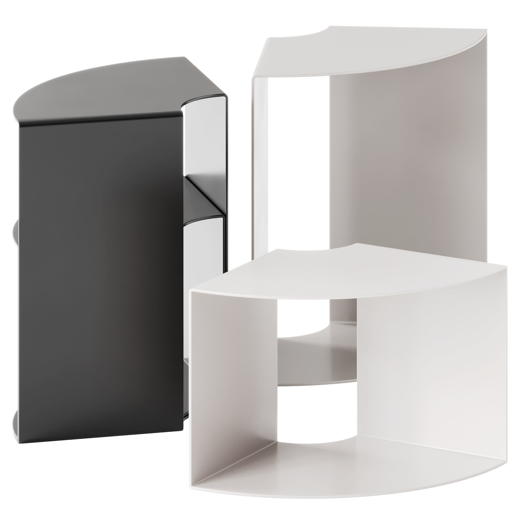 Twils QUARTO Side Tables 3D model | CGTrader