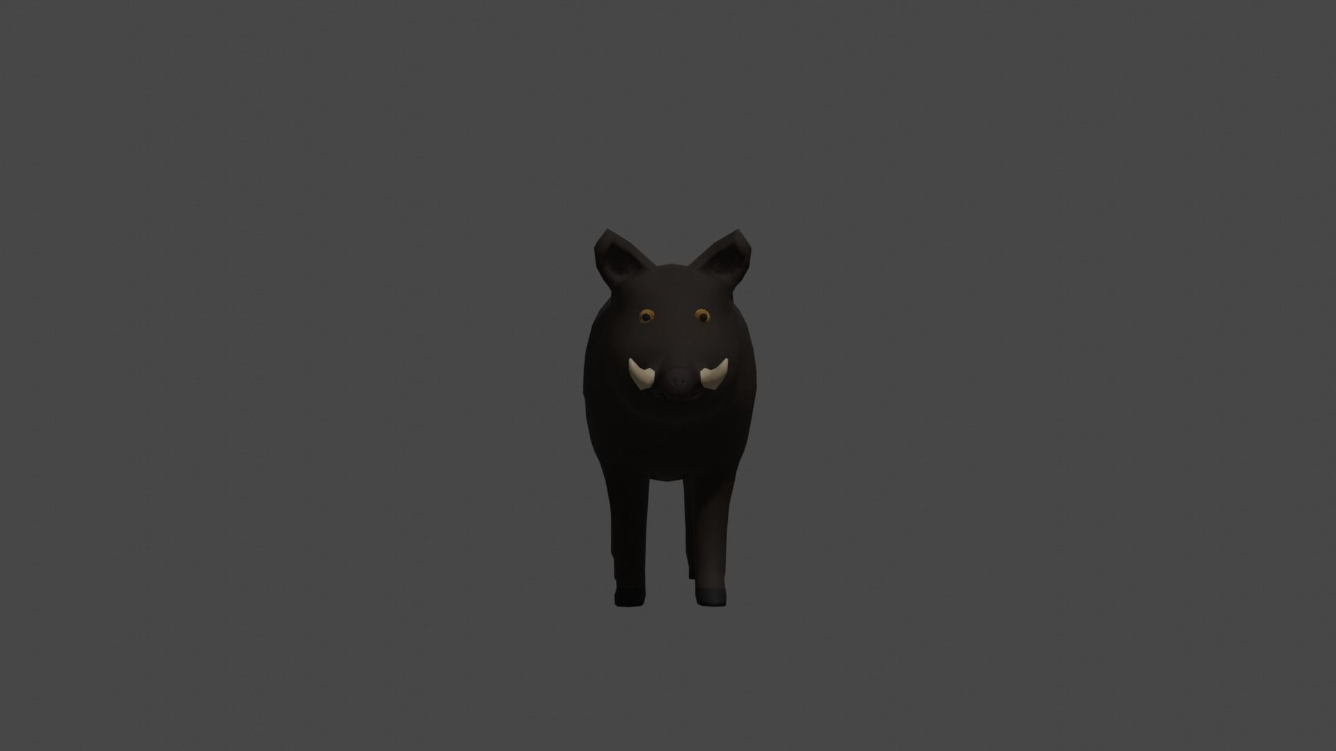 3D model LowPoly Boar VR / AR / low-poly | CGTrader