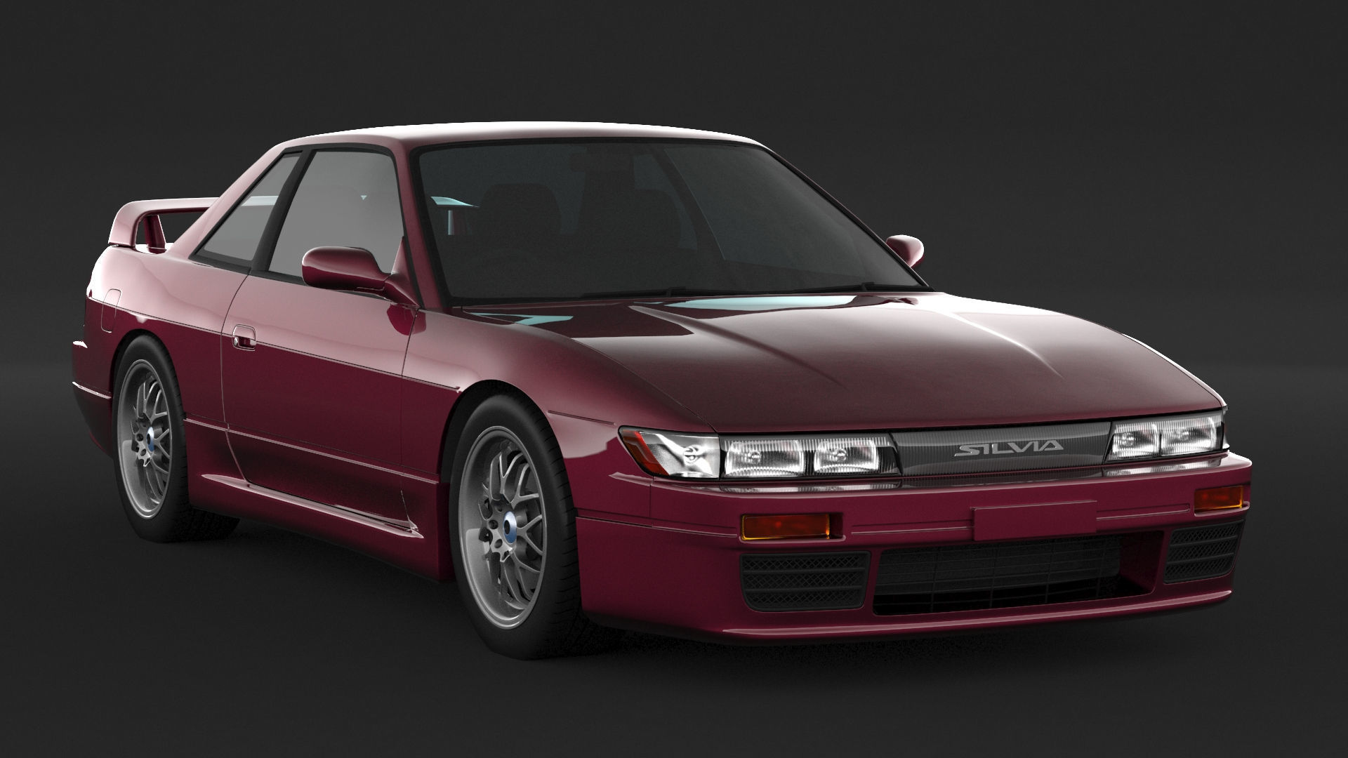 Nissan Silvia S13 3D model | CGTrader
