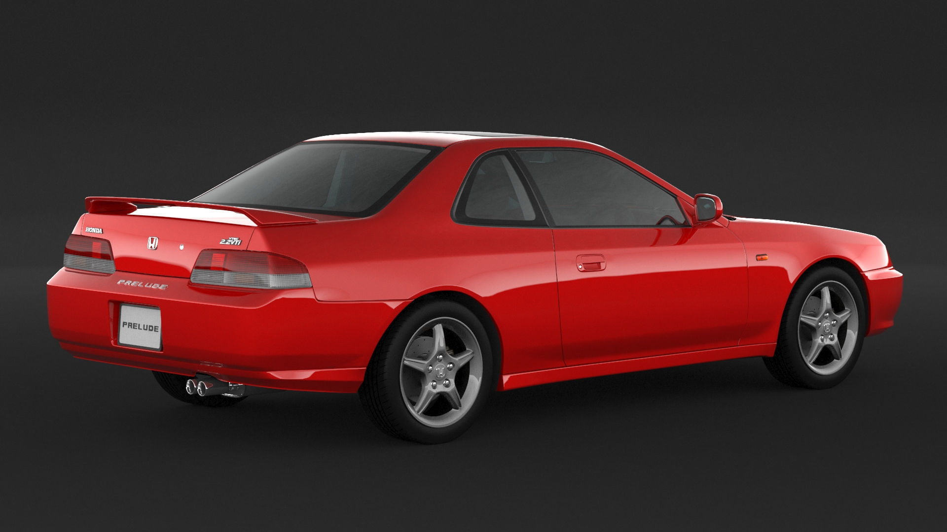 Honda Prelude 3D model | CGTrader