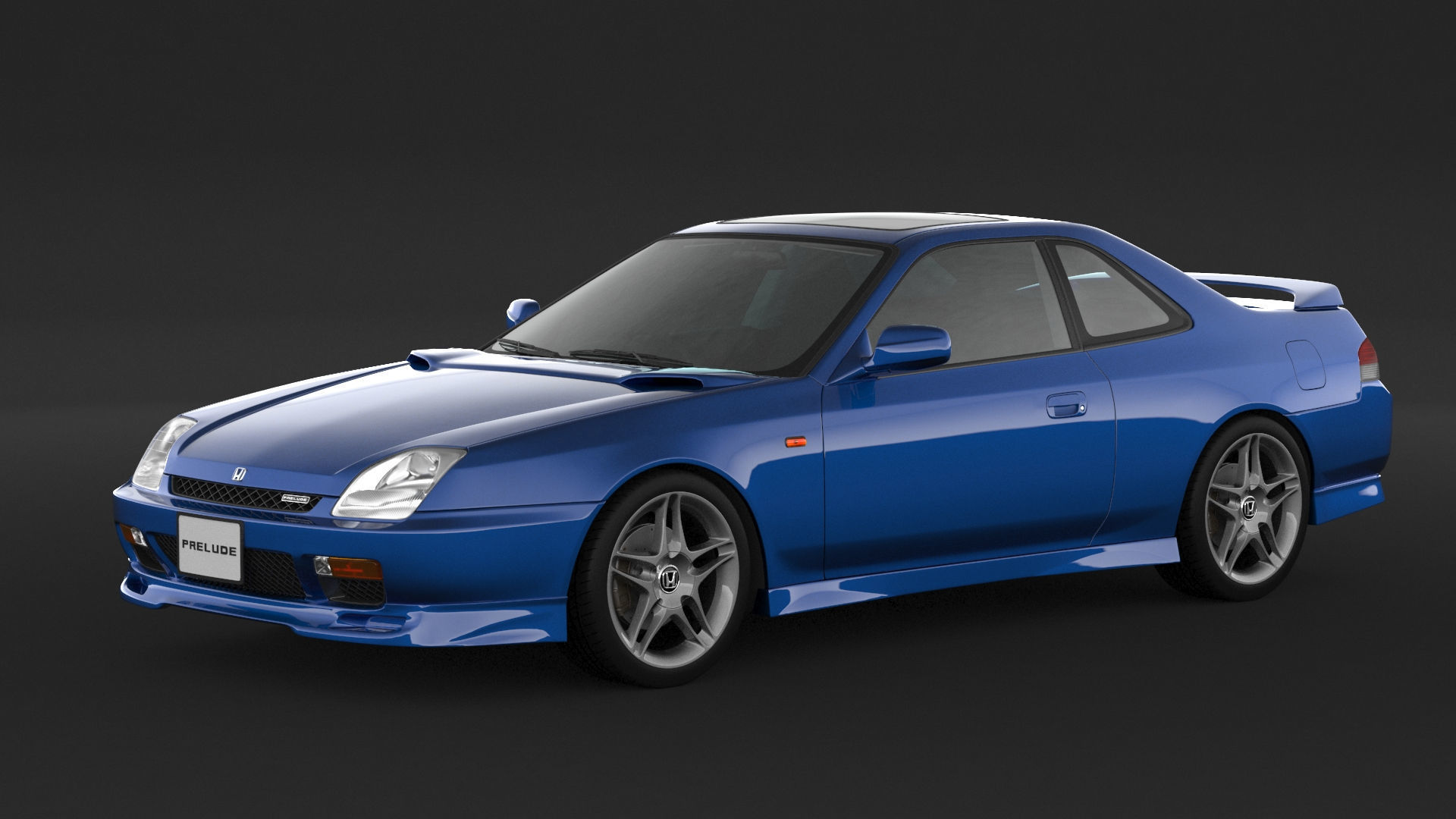Honda Prelude 3D model | CGTrader