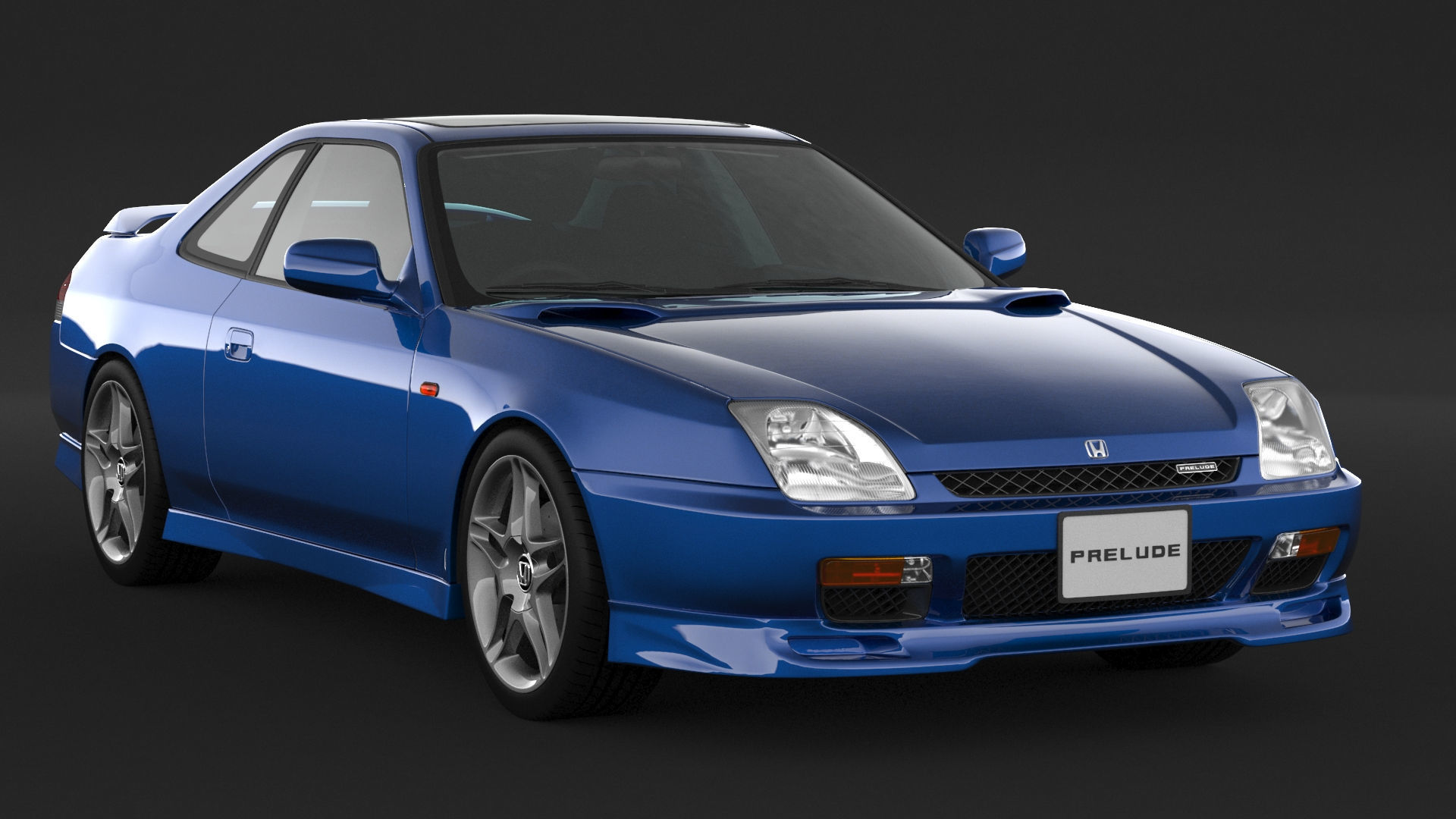 Honda Prelude 3D model | CGTrader