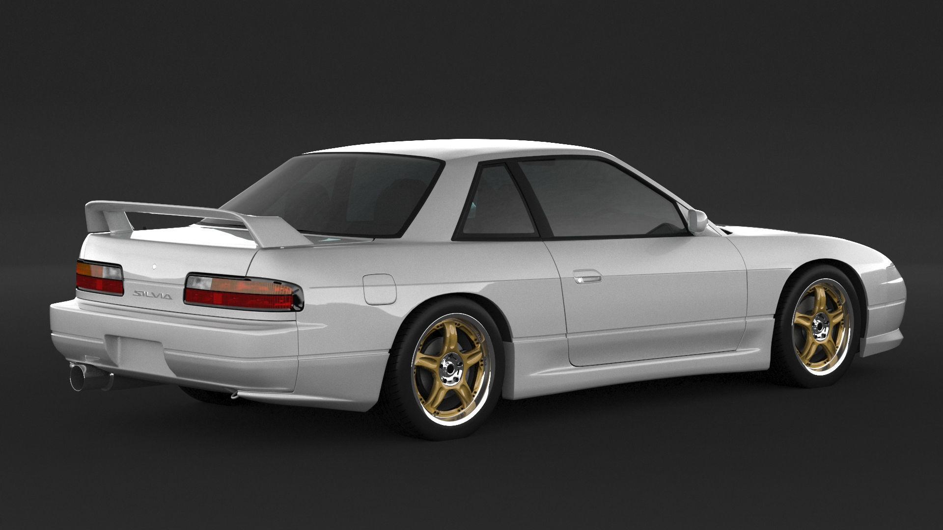 Nissan Silvia S13 Onevia 3D model | CGTrader