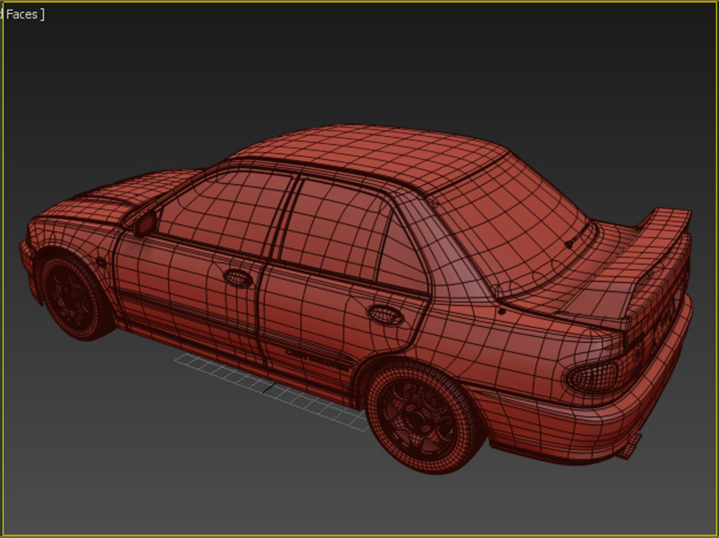 Mitsubishi Lancer Evolution GSR 3D model | CGTrader