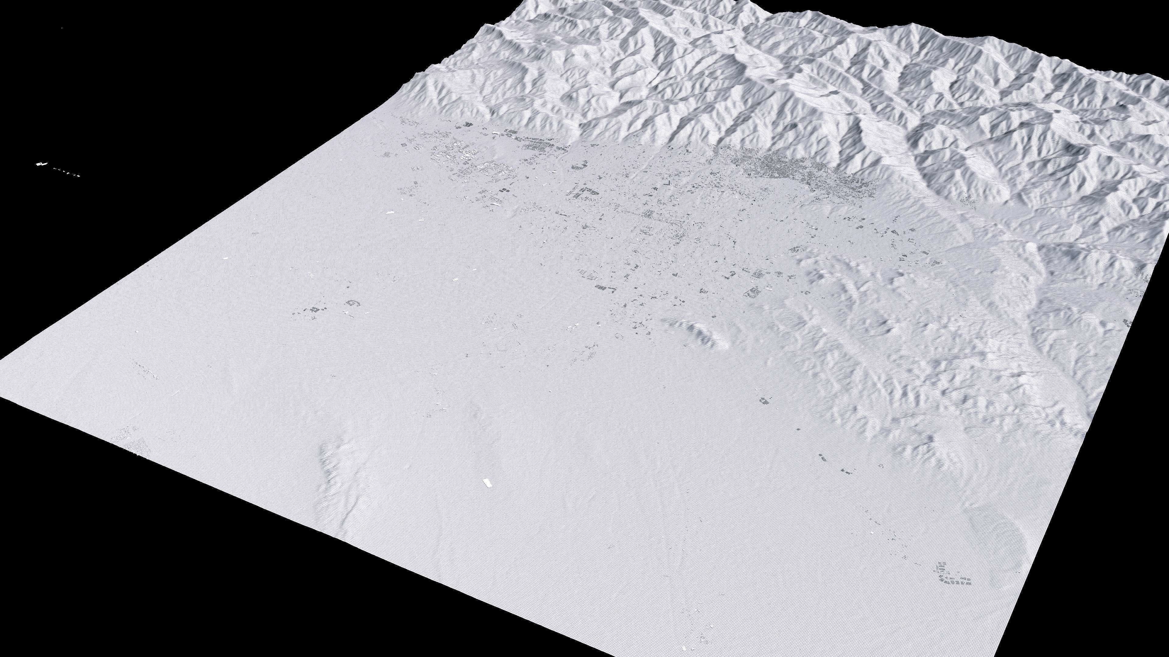 Tehran Iran City Landscape 3D Model 3D model | CGTrader