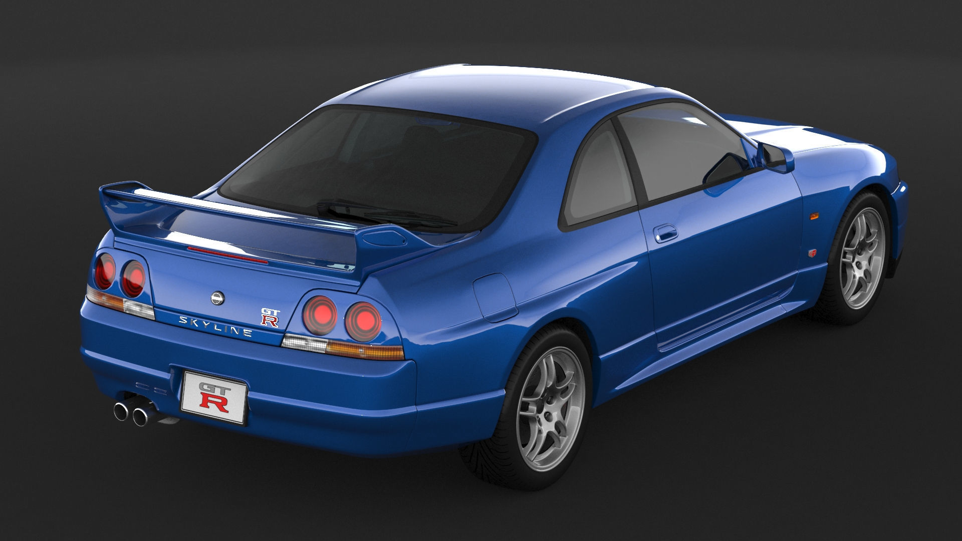 Nissan Skyline GT-R R33 3D model | CGTrader