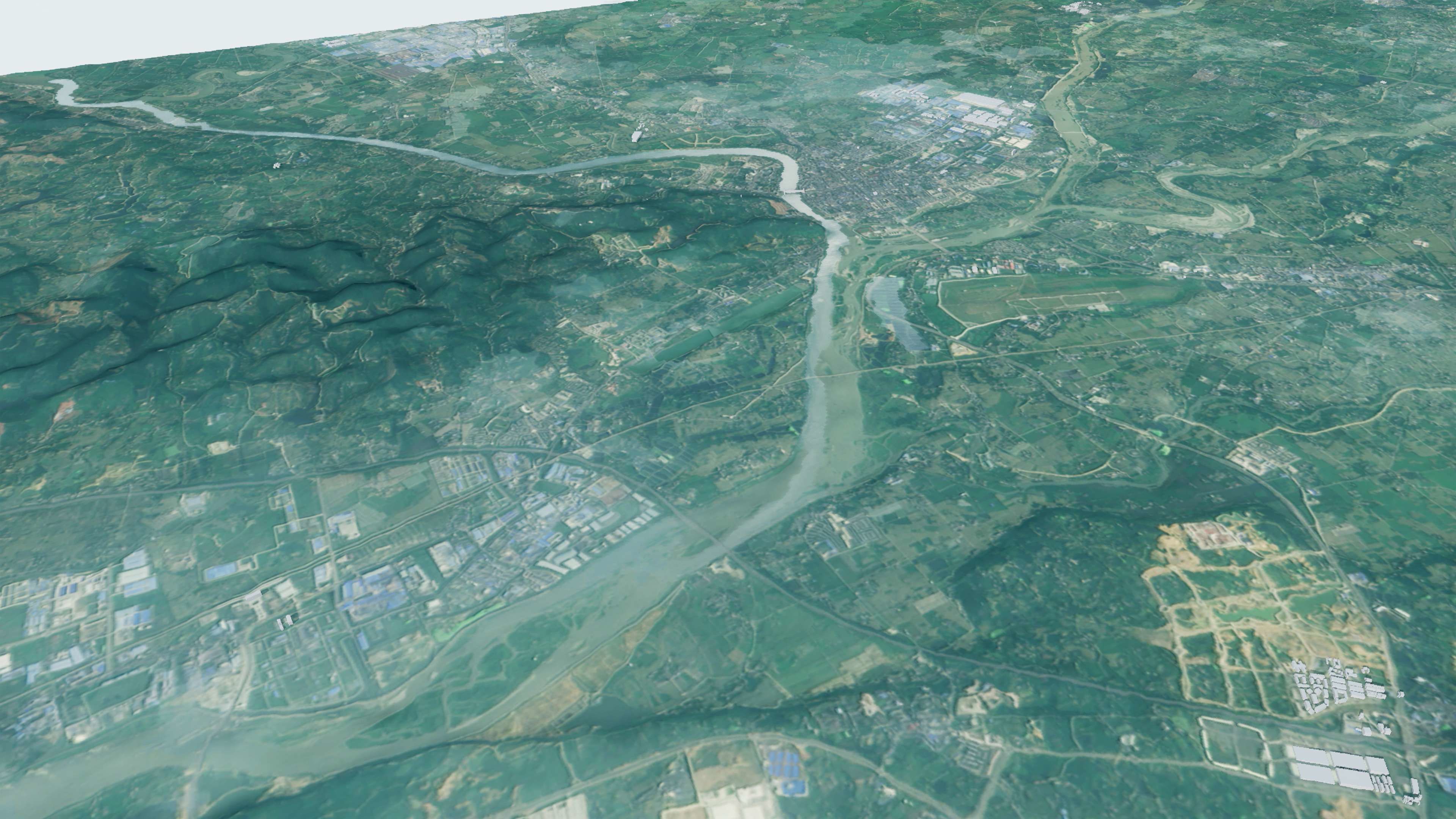 Chengdu China City Landscape 3D Model 3D model | CGTrader