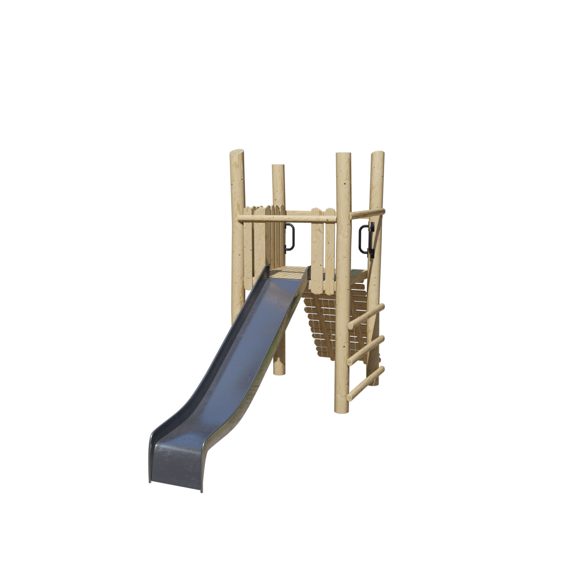 Play platform with slide and ramp 3D model | CGTrader